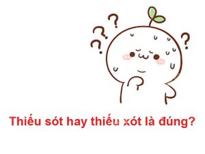 Viết thiếu sót hay thiếu xót đúng chính tả? Cách viết đúng chuẩn nhất ...